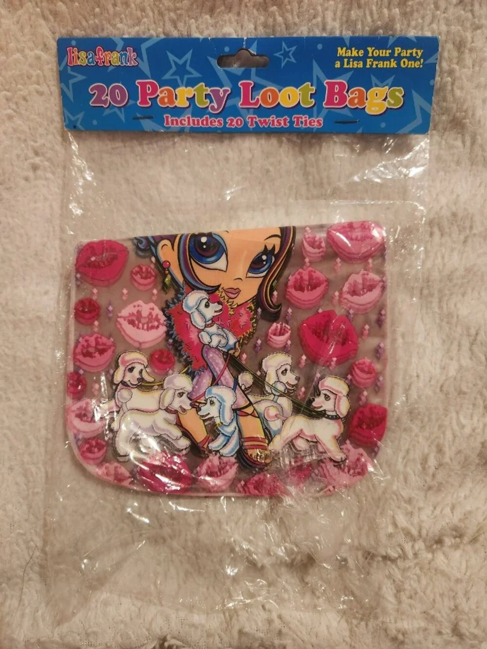 Lisa Frank | Office | Lisa Frank Vintage Sealed Party Loot Bags 2 Bags ...